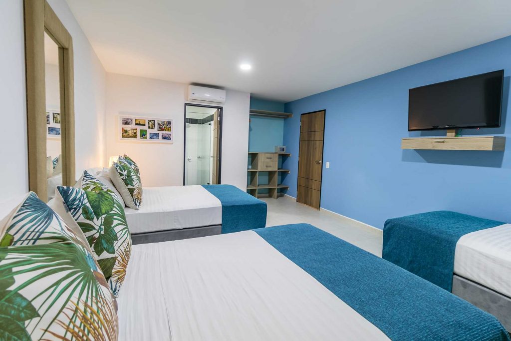 Habitación Familiar Premium - Hotel Casa Vallecaucana